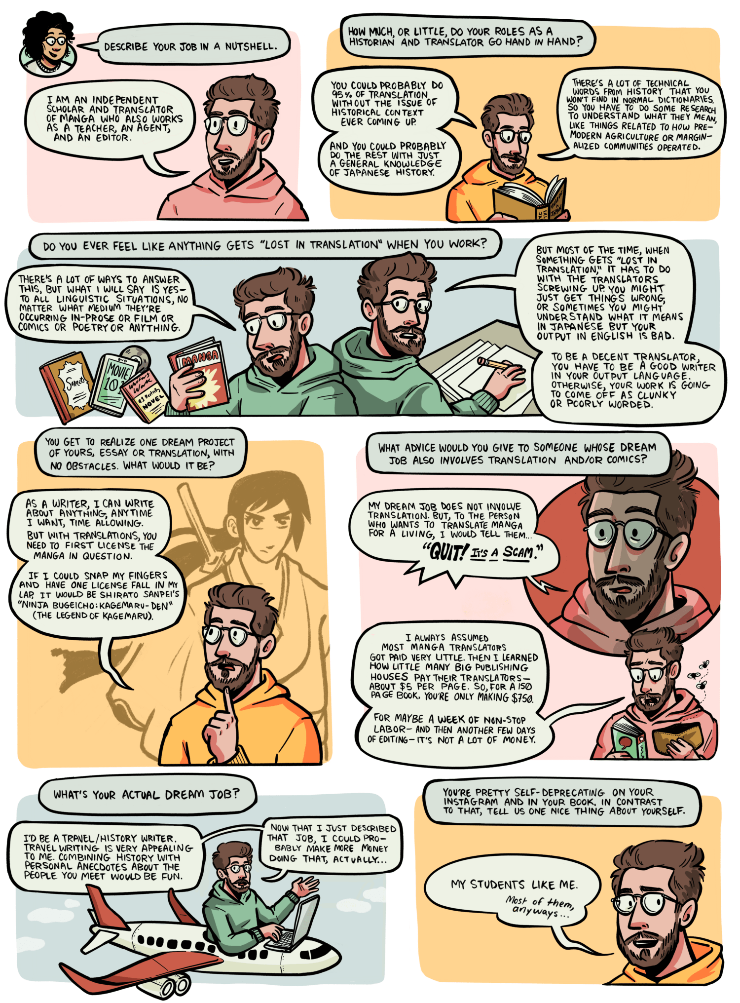 Translating Ryan Holmberg - F Newsmagazine