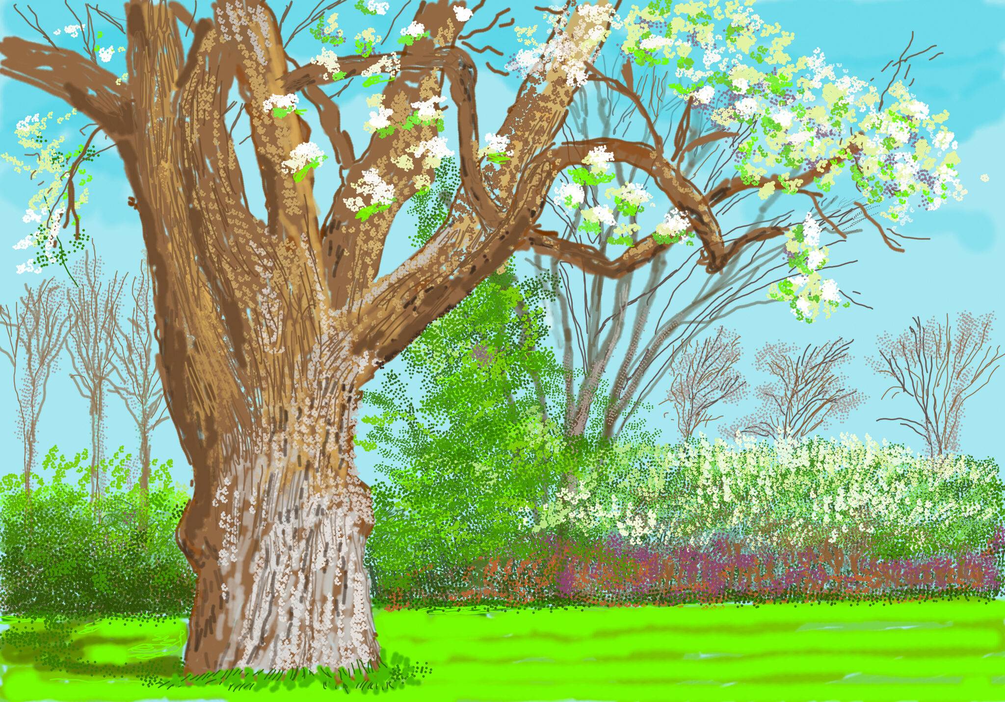 The Song Remains the Same: David Hockney’s ‘Arrival of Spring’ - F ...