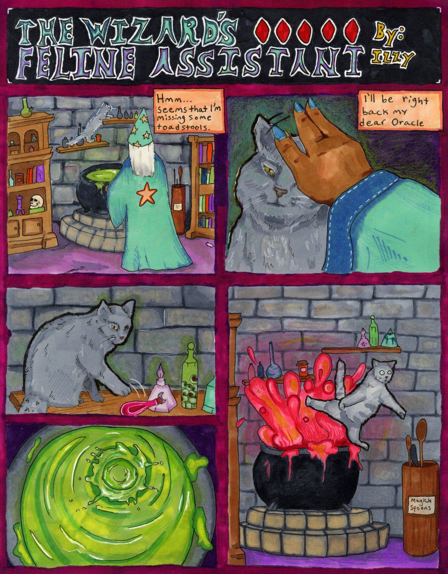 The Wizards Feline Assistant - F Newsmagazine