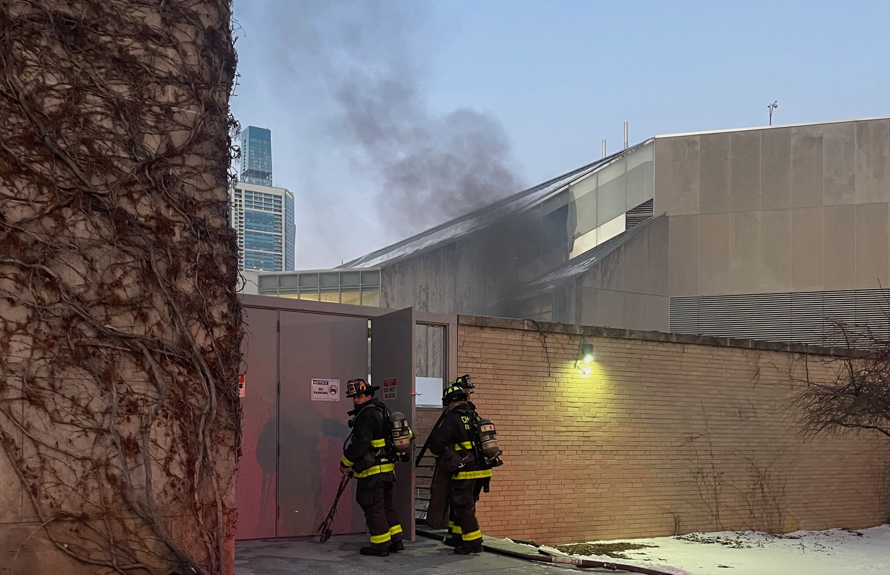 Sound the Alarms — Fire in the 280 Courtyard - F Newsmagazine